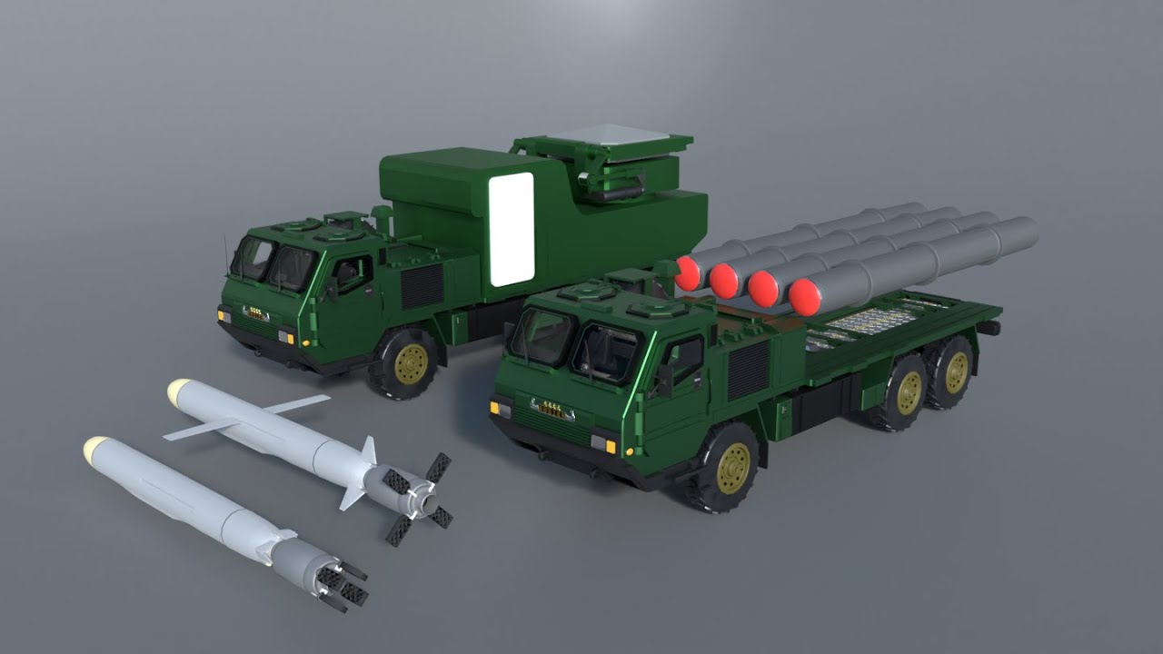 Coastal Defense radar actuation visualization - YouTube