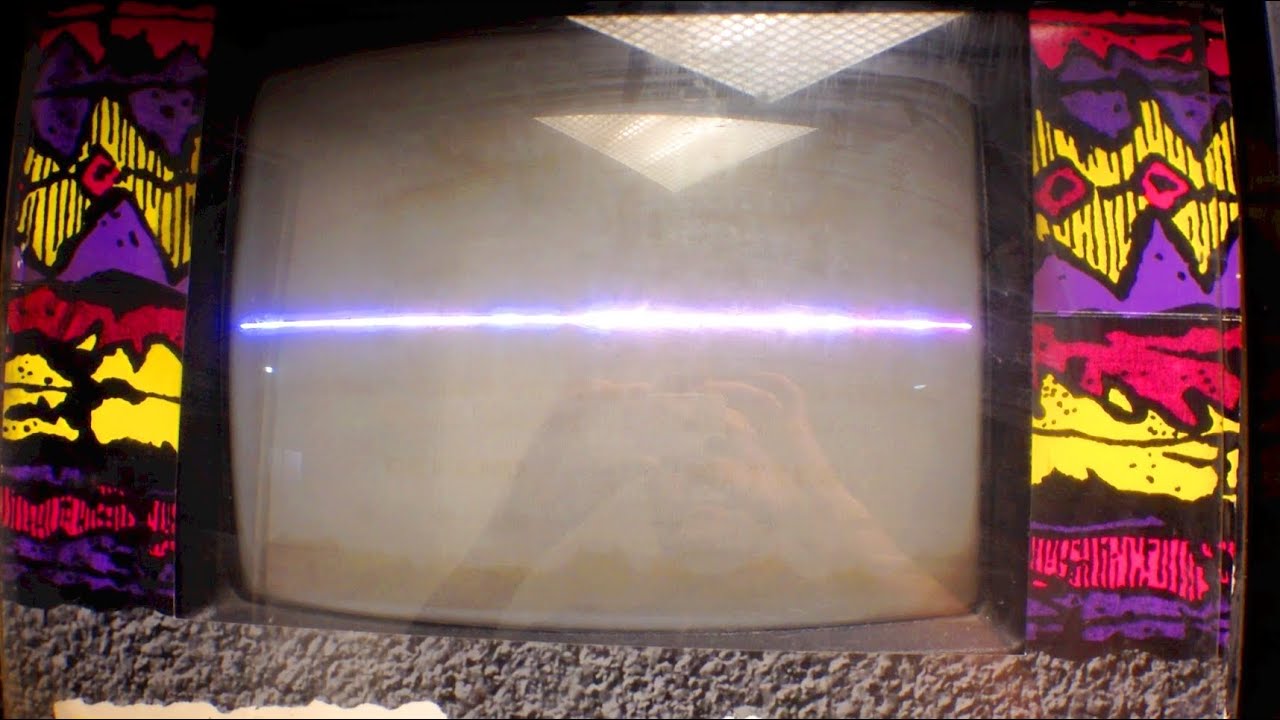 Arcade Monitor Repair - Vertical Collapse [ Horizontal line ] - YouTube