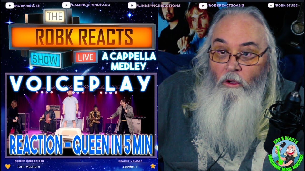VoicePlay Reaction - QUEEN IN 5 MIN | A Cappella Medley - Requested - YouTube