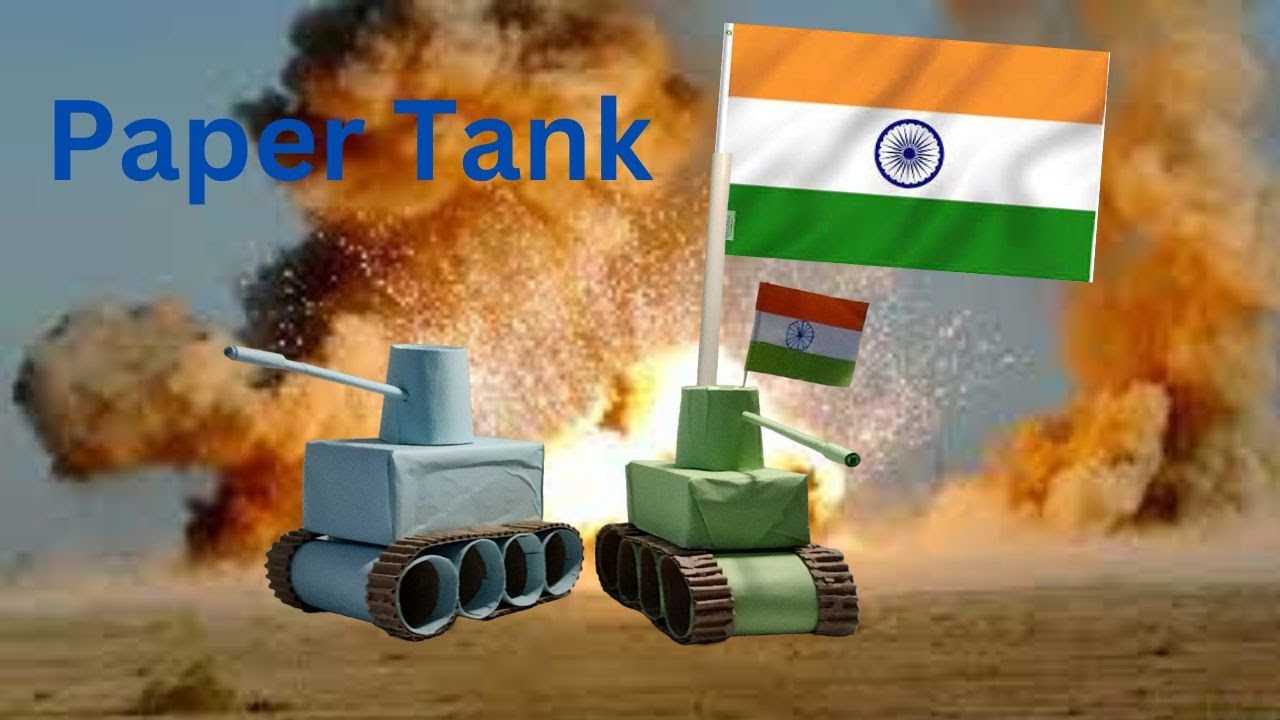 How to Make a Rolling Tank: Craft Your Own Paper Tank with Toilet Rolls ...