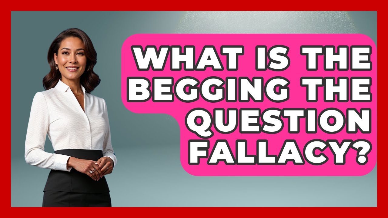 What Is The Begging The Question Fallacy? - Law School Prep Hub - YouTube