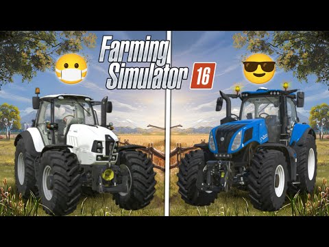 Noob😷 vs Pro😎 | Lamborghini vs New Holland Tractor | Timelapse |