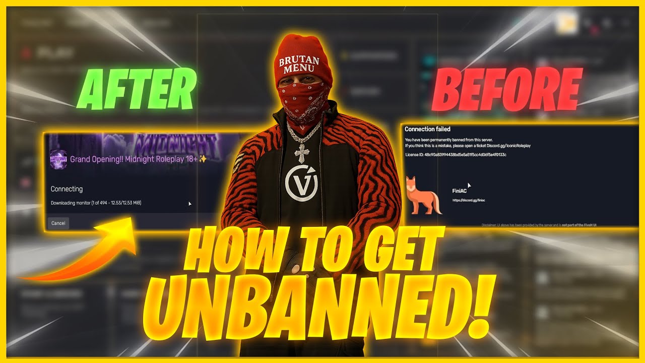 HOW TO GET UNBANNED FROM ANY FIVEM SERVER IN 2025 (FINI AC, REAPER ...