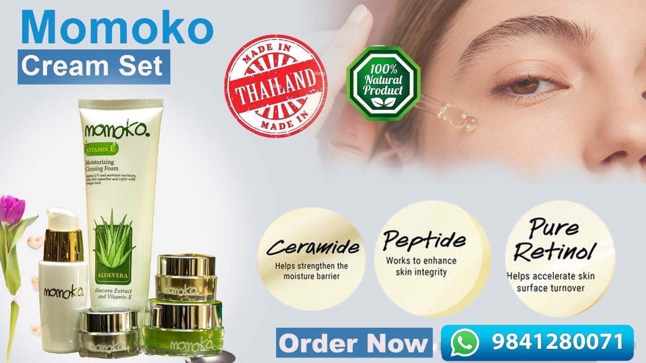 Momoko Cream Set: Unlock Radiant Skin with This All-in-One Skincare ...