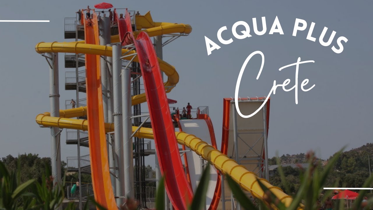TRAVEL: Aqua Plus Crete - Best slides - YouTube