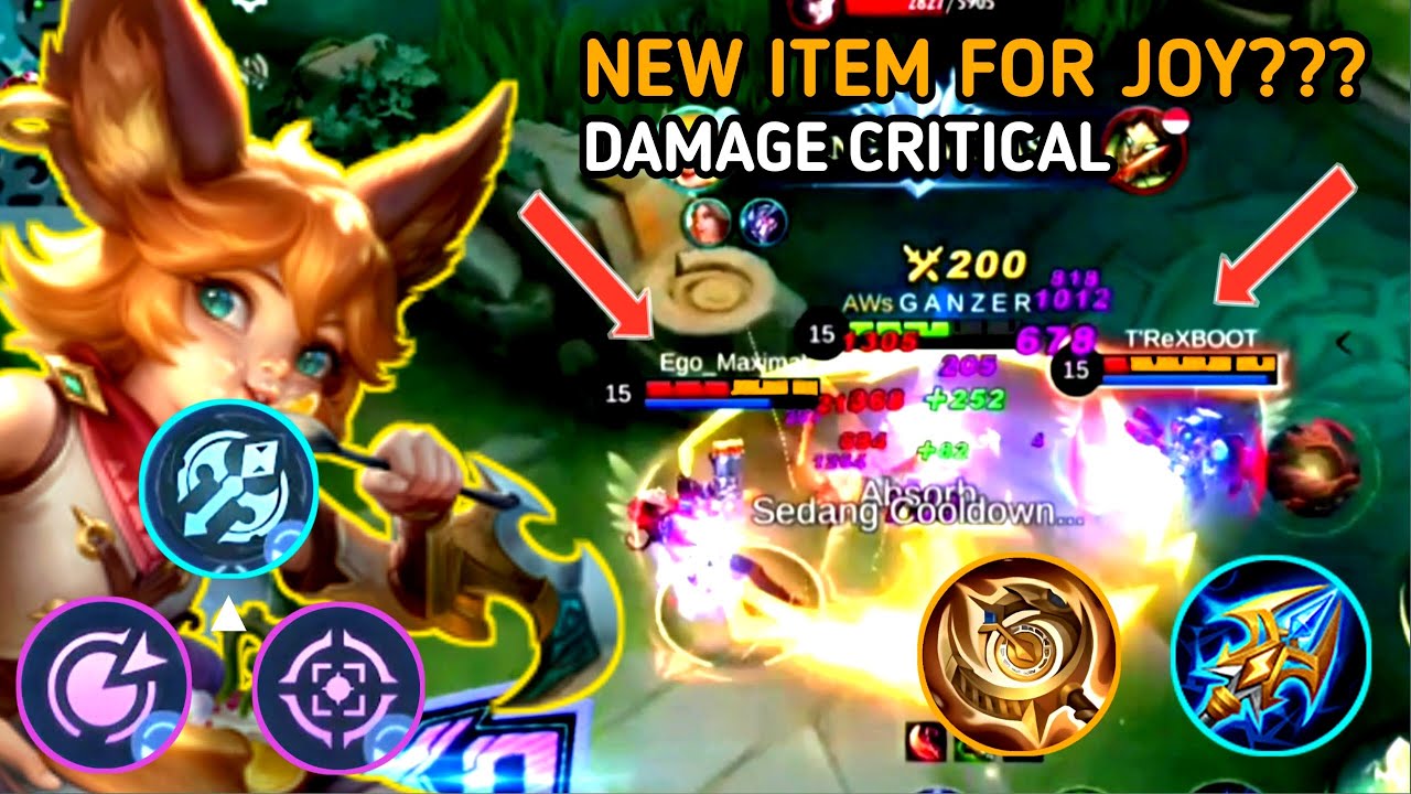 NEW ITEM FOR JOY??? DAMAGE CRITICAL!!! APAKAH WORTH IT UNTUK DIPAKAI ...