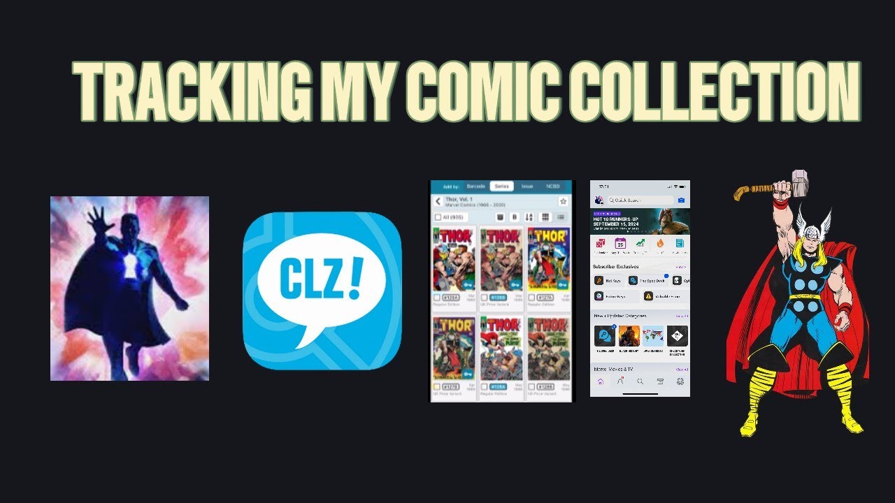 Best ways to keep track of your comic collection - YouTube