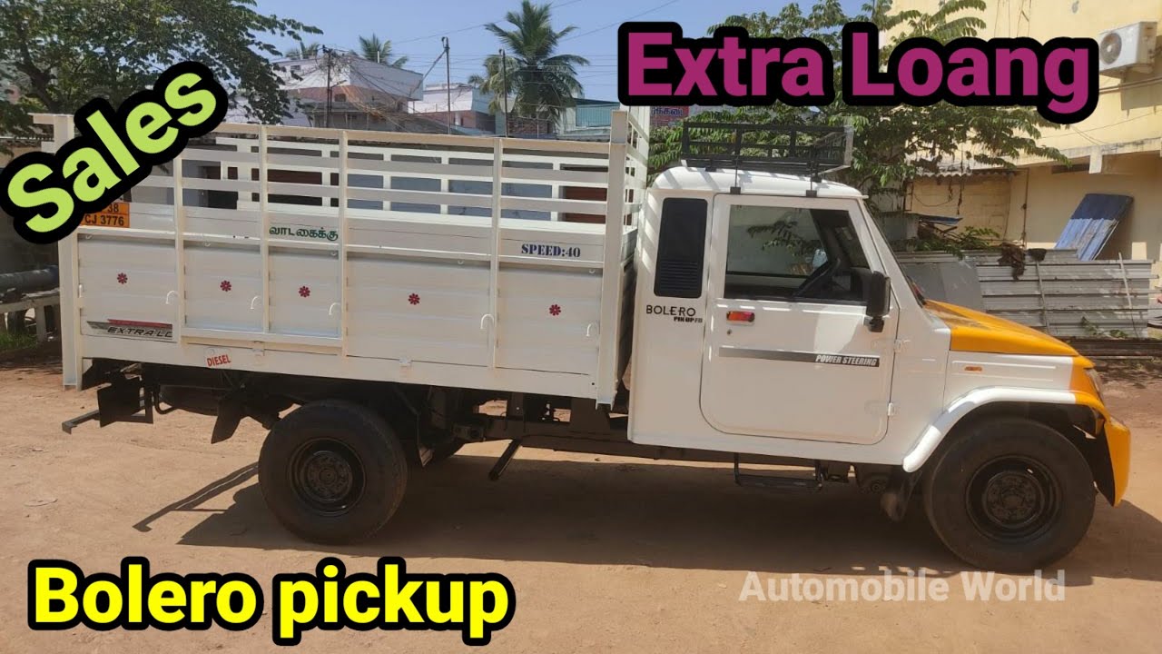 BOLERO PICK UP EXTRA LONG MODAL 2017 OPEN BODY VEHICLE FOR SALES - YouTube