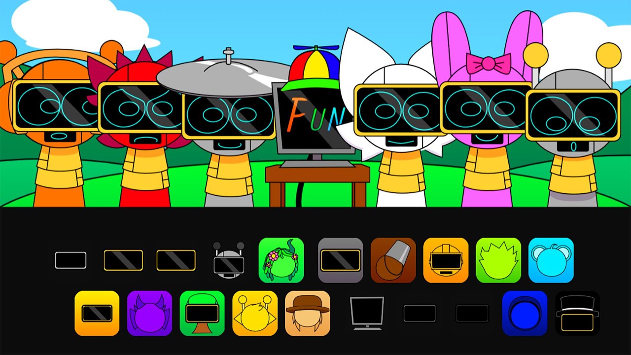 Incredibox - Sprunki Pyramixed Funbot infection - YouTube