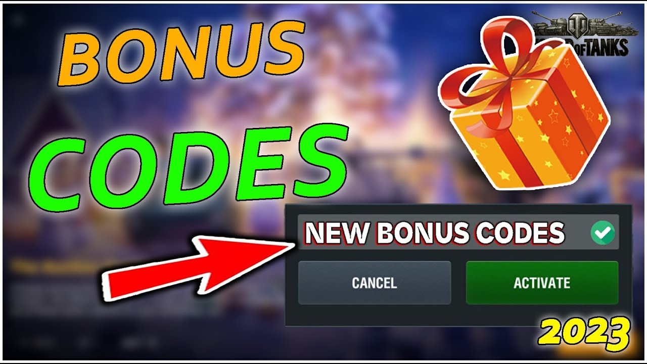 world of tanks blitz codes - wot blitz bonus code 2023 - YouTube