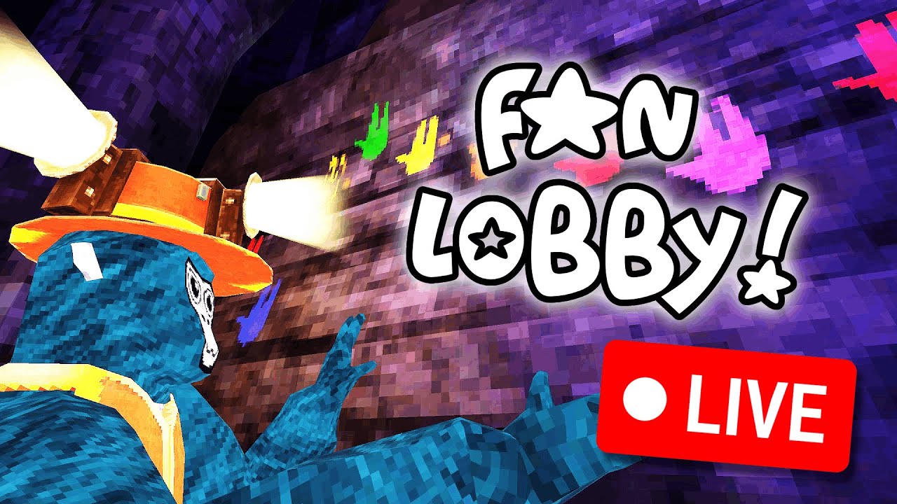 GTAG FAN LOBBY IN NEW CAVES UPDATE! (🔴LIVE) - YouTube