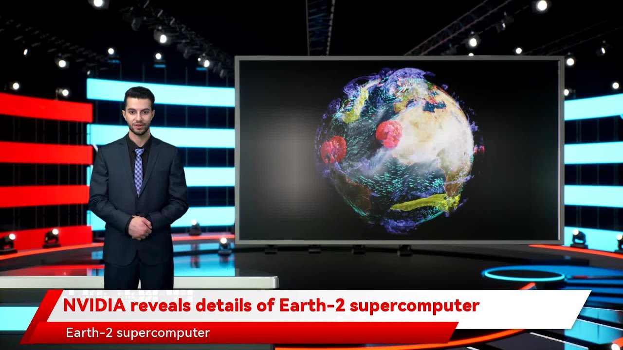 NVIDIA reveals details of Earth-2 supercomputer - YouTube