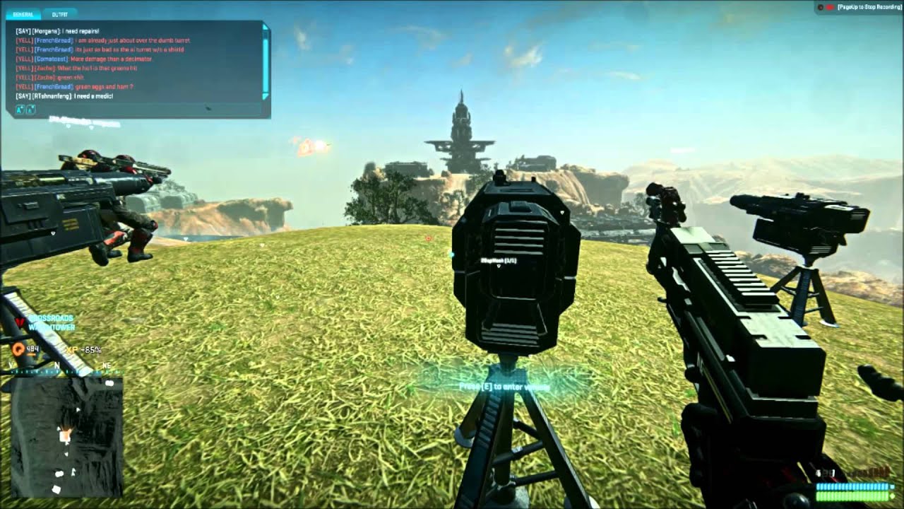 Planetside 2: New AV Mana Turret! 1080p - YouTube