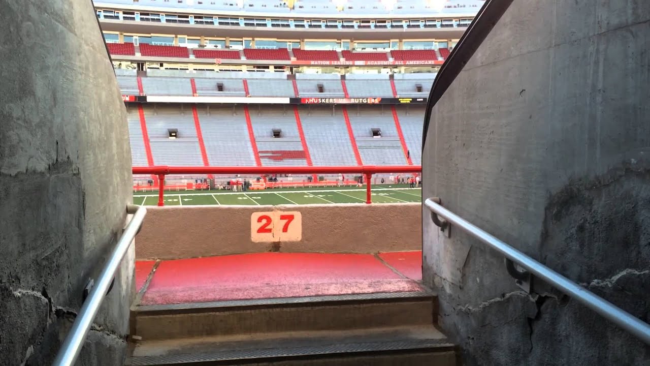 A look inside Nebraska football stadium - YouTube