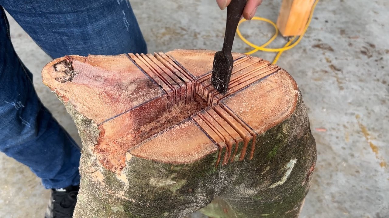 From Nature to Furniture: The Art of Making a Tree Branch Table - DIY ...