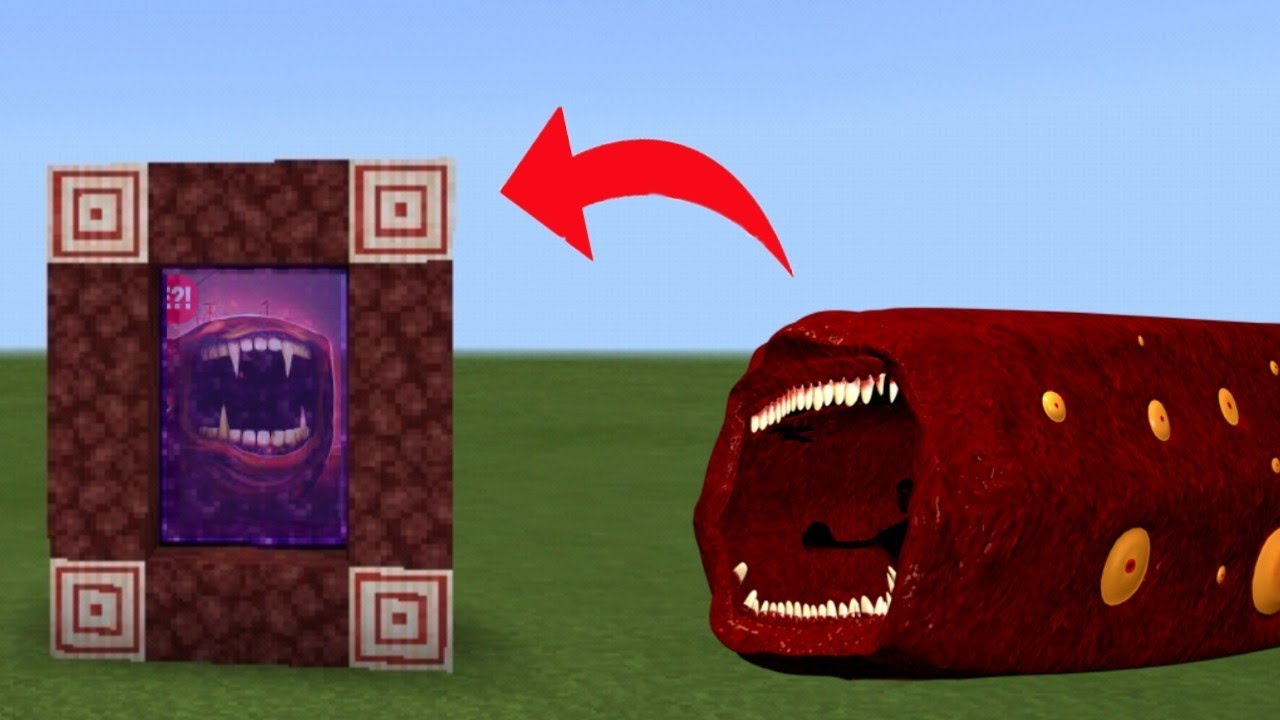 CARA MEMBUAT PORTAL TRAIN EATER - MINECRAFT - YouTube