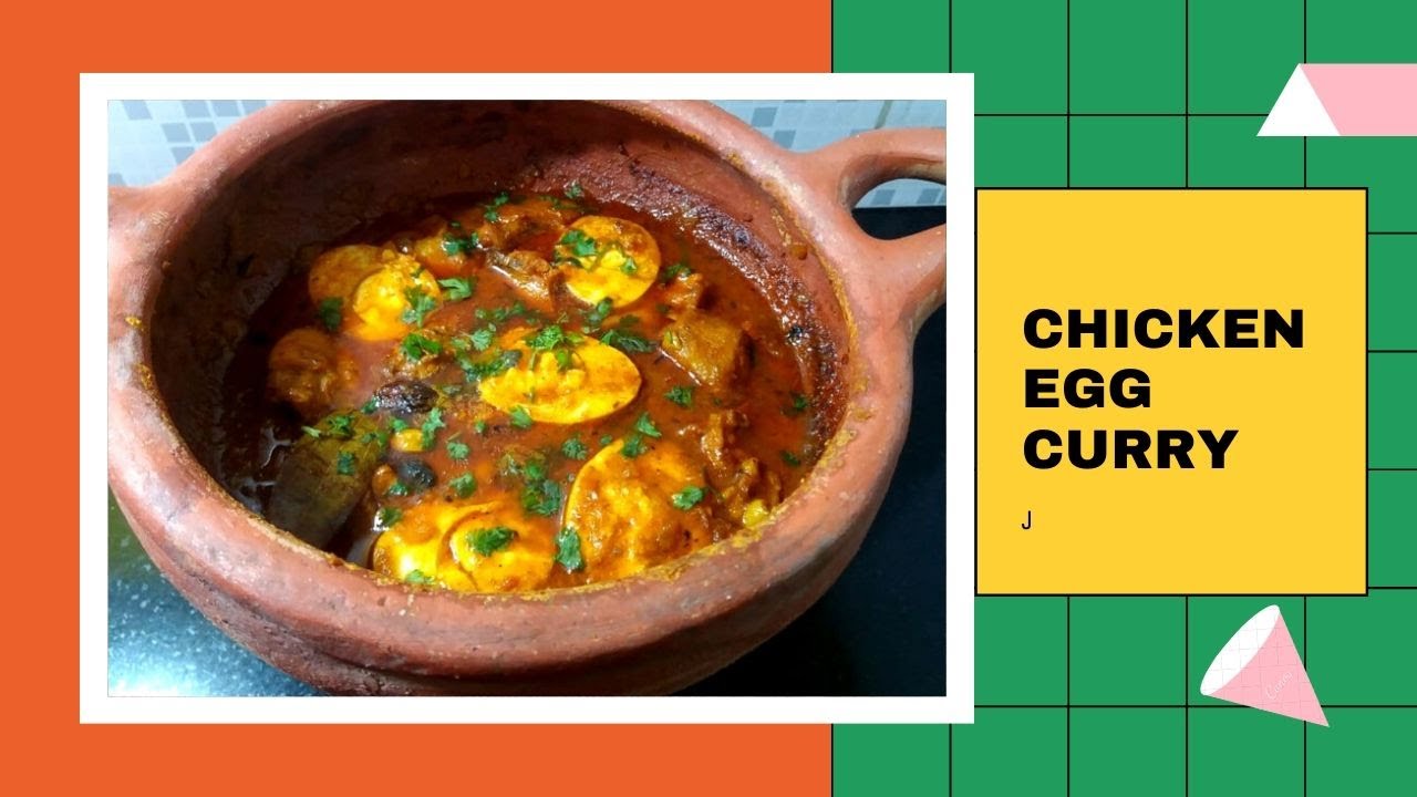 Chicken Egg curry | combination of chicken and egg | - YouTube