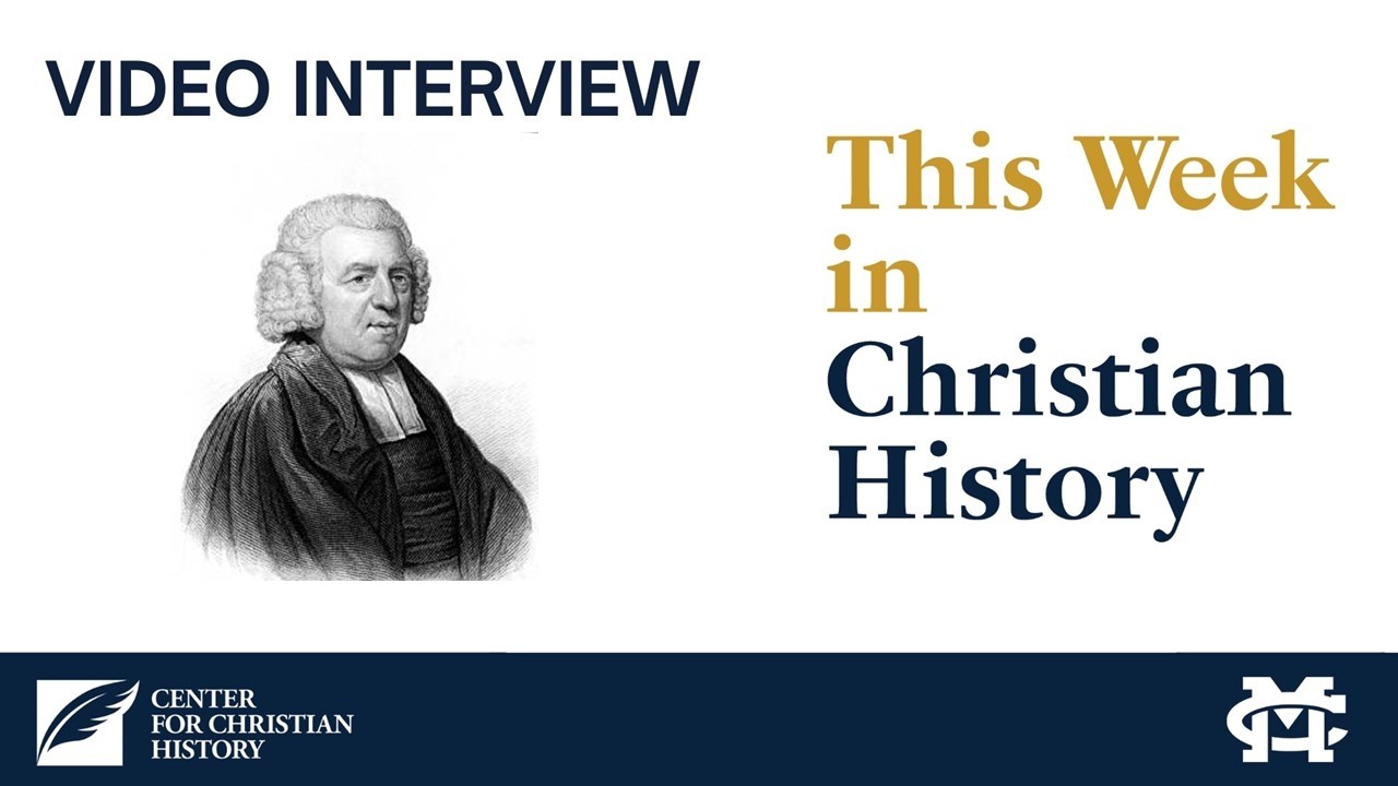 Full Video Interview 55: Conversion of John Newton with Dr. Bruce ...