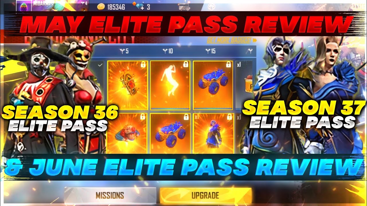 May & June Elite pass review || season 36 & season 37 Elite passes ...