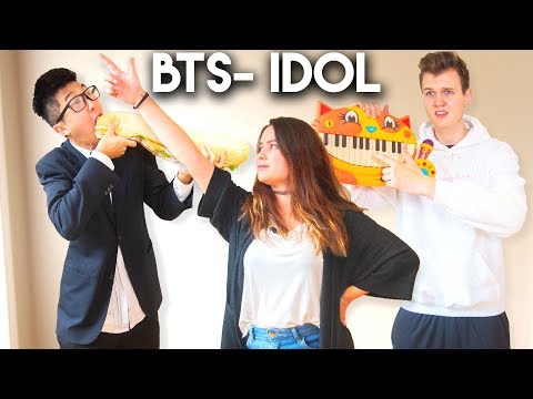 LEARNING BTS IDOL CHOREOGRAPHY IN A DAY WITH LANKYBOX