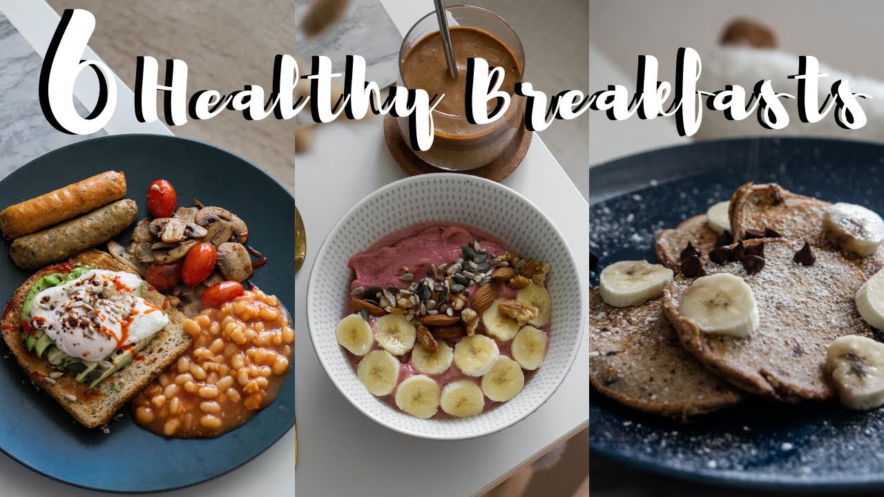 6 Healthy, Vegetarian Breakfast Ideas! | EBONI + IVORY - YouTube