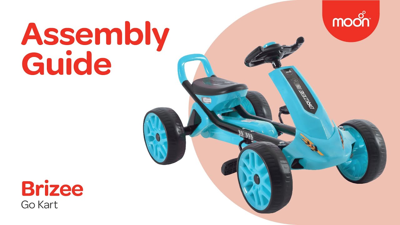 MOON Brizee Go Kart Installation Guide. - YouTube