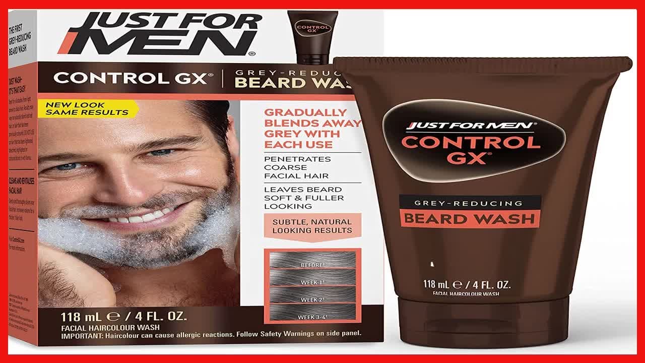 Great product - Just For Men Control GX Grey Reducing Beard Wash ...