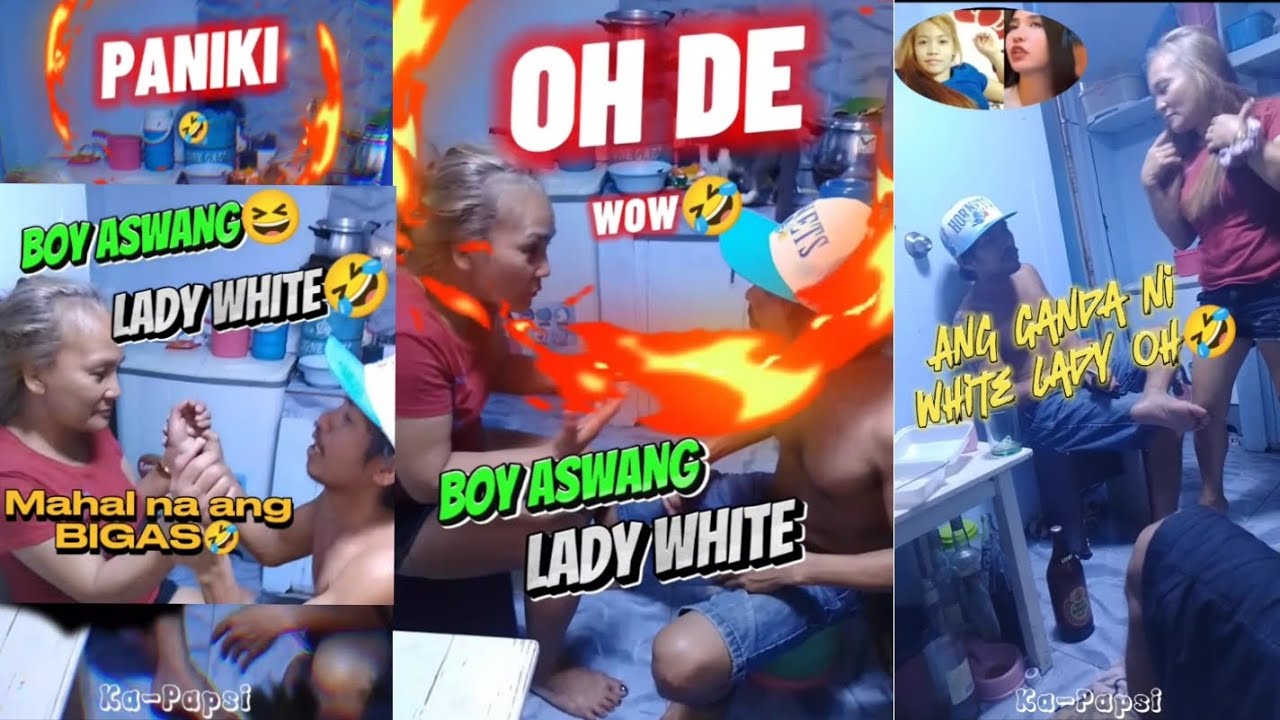 BOY ASWANG | LADY WHITE | w/ MAKALOKO UNCUT😁🤣 #funny #comedy # ...