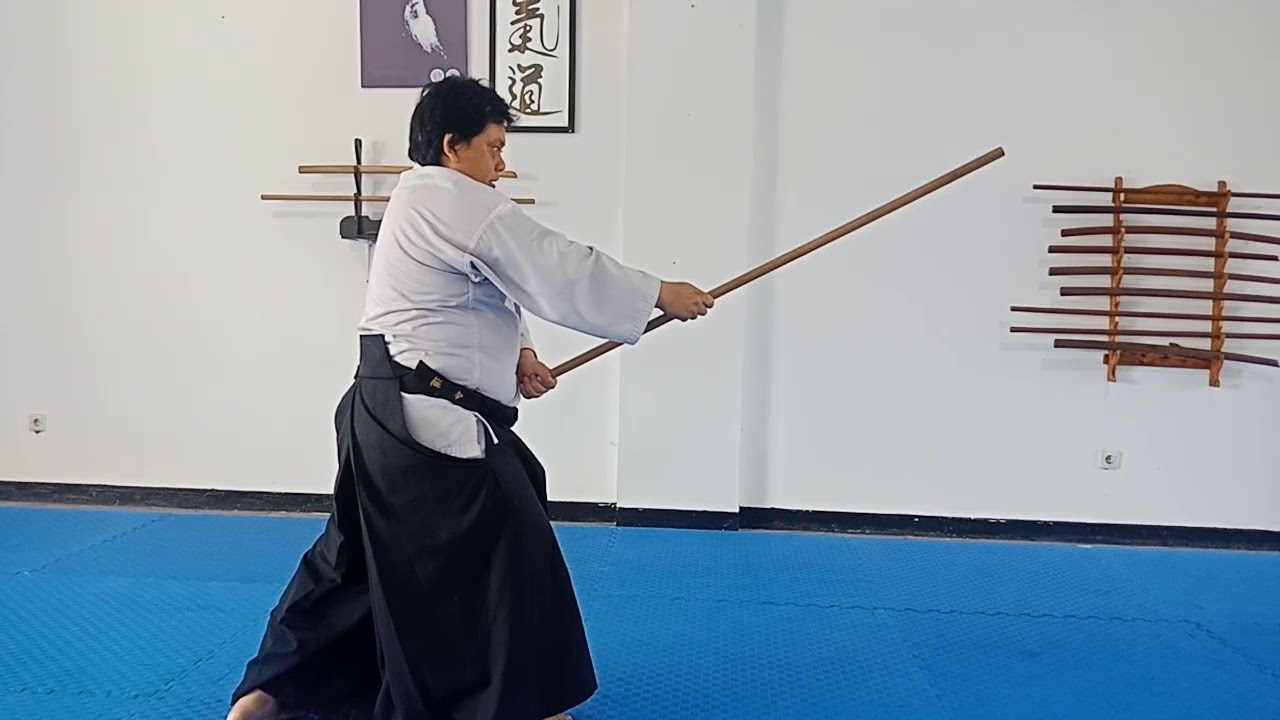 jo kata 13 Aikido kakuyuukai - YouTube