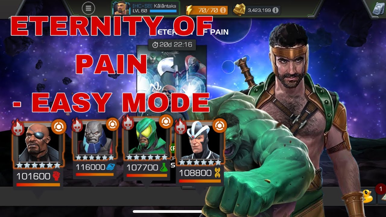 Hercules Cheese Eternity of Pain Easy Mode - who needs skills - Marvel ...