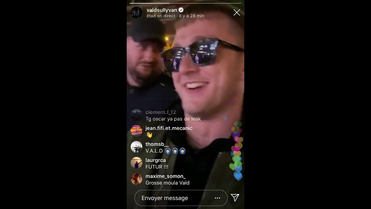 VALD & SES HOLOGRAMMES EN LIVE SUR INSTAGRAM - [ REDIFFUSION 10/10/2019 ...