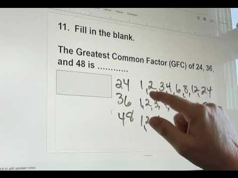 IAR Math Practice Chapter 2 Lesson 4 Problem 11. Using Common Factors - YouTube