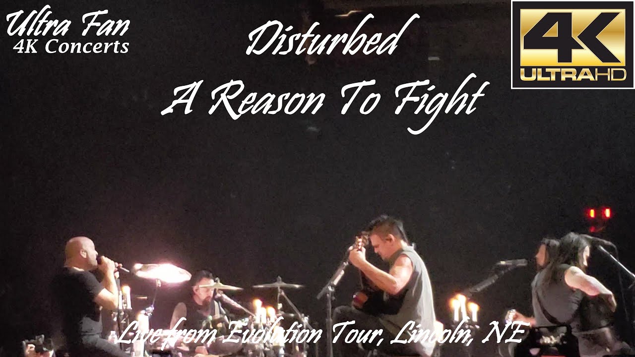 Disturbed - A Reason To Fight Live from Evolution Tour Lincoln - YouTube