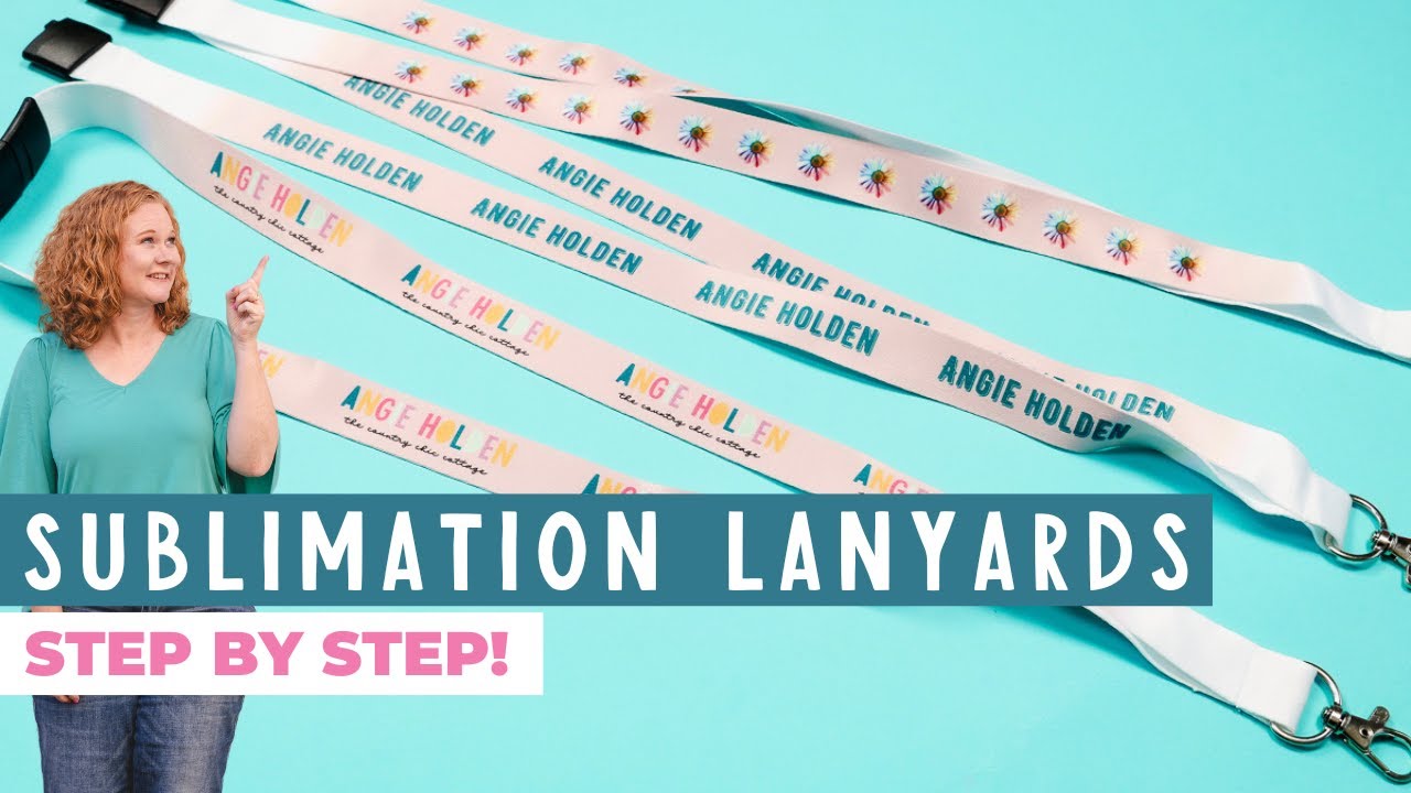 How to Make Sublimation Lanyards (Easy Tutorial!) - YouTube