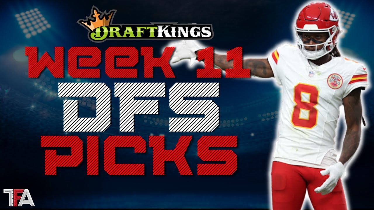 NFL Week 11 DFS Picks, Value Plays, and Lineup Build - YouTube