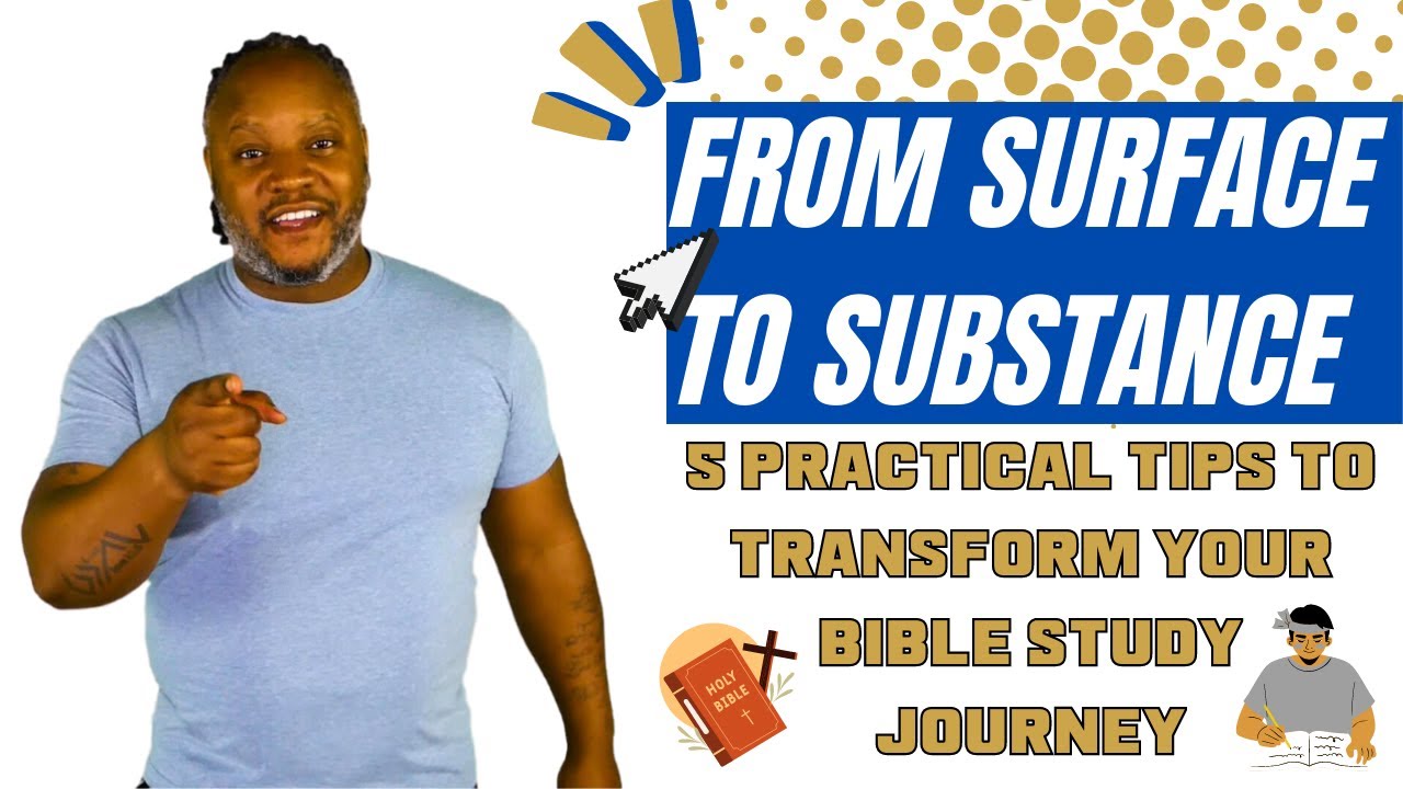 Take Your Bible Study to the Next Level: 5 Essential Tips - YouTube