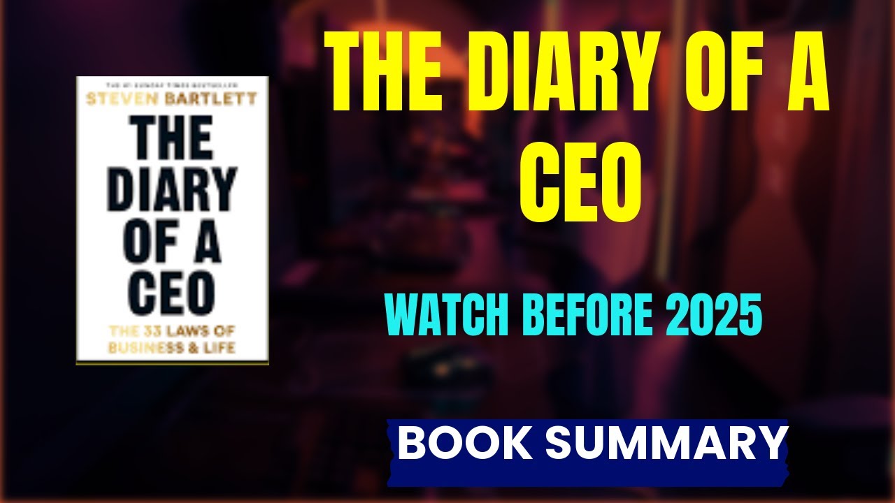 The Diary of a CEO | Must-Know Secrets for Success - YouTube