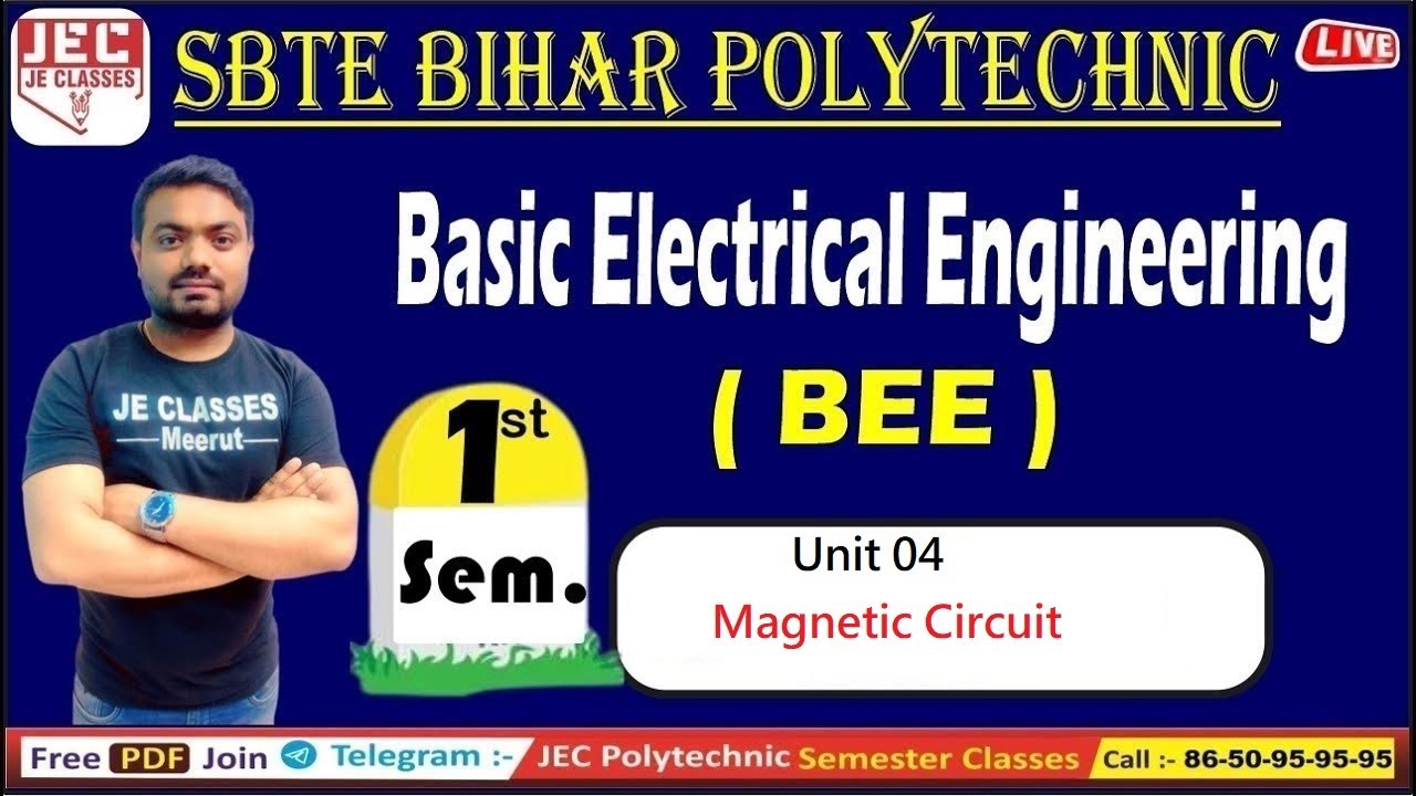 #30 Basic Electrical Engineering ( BEE ) Bihar Polytechnic Energy Storing Elements - YouTube