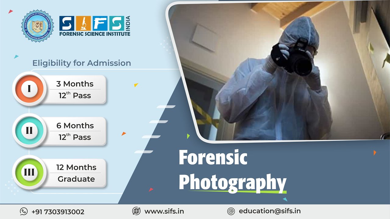 Forensic Photography | Online Course Sherlock Institute of Forensic ...