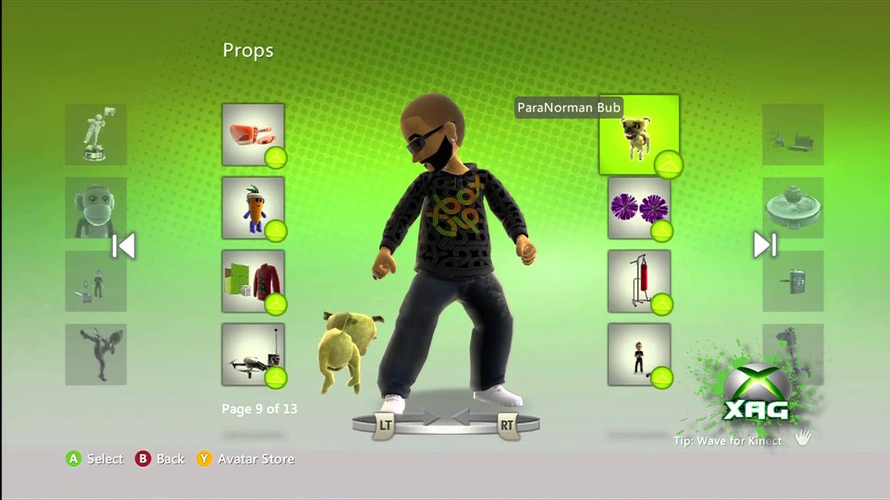 ParaNorman Bub XBOX Avatar Prop FREEBIE! US Dashboard Advert - YouTube