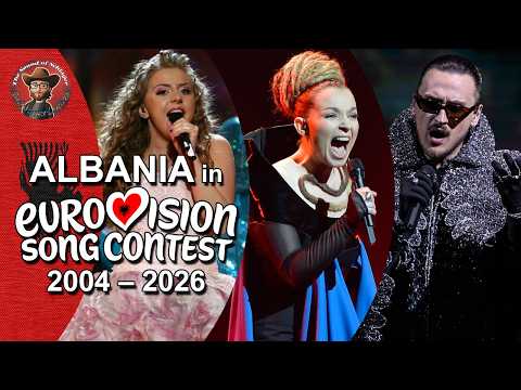 Albania 🇦🇱 in Eurovision Song Contest (2004-2026)