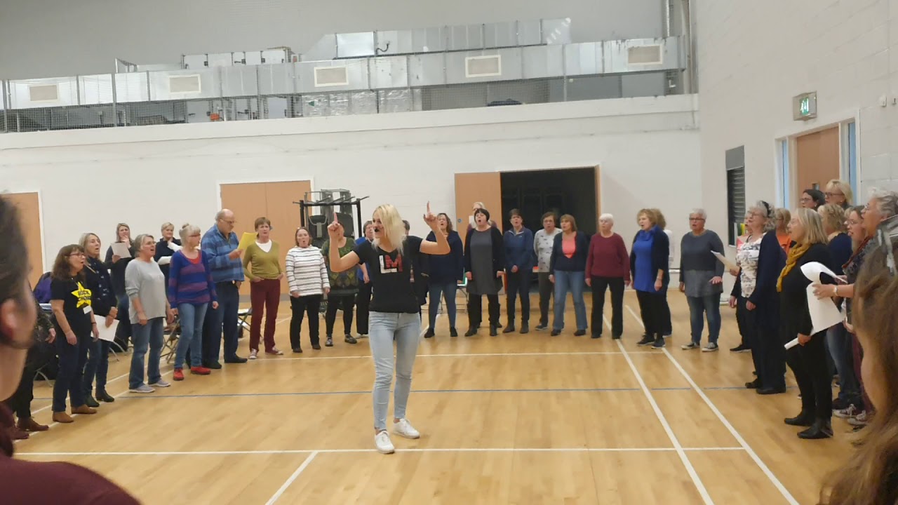 Rock Choir Aylesbury end of Hallelujah - YouTube