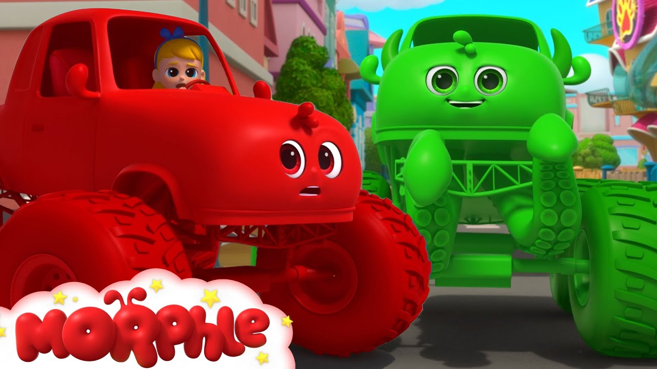Monster Truck Madness!! | 3D Mila and Morphle Cartoons | Morphle vs ...