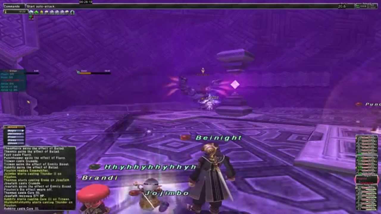 FFXI Vagary TV LAST BOSS Plouton CLEAR! - YouTube
