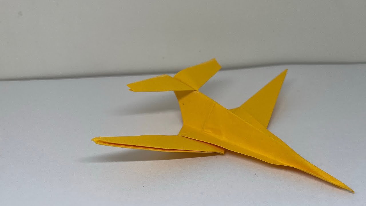 Samolot ORIGAMI STAR WARS w 7 minut - YouTube