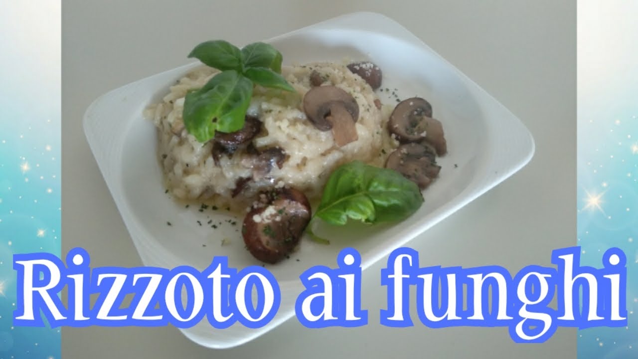 Como hacer un DELICIOSO RIZZOTO con HONGOS - YouTube