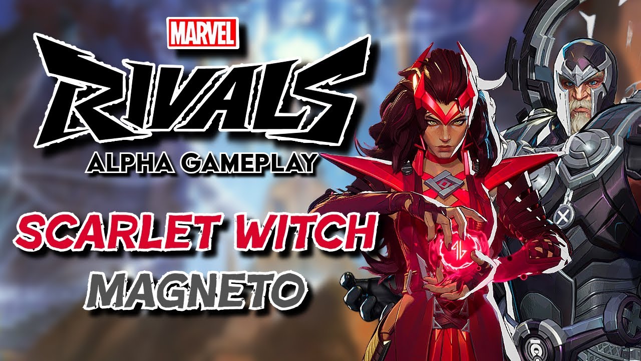 BIG WIN! Scarlet Witch & Magneto Gameplay | Marvel Rivals (Alpha ...
