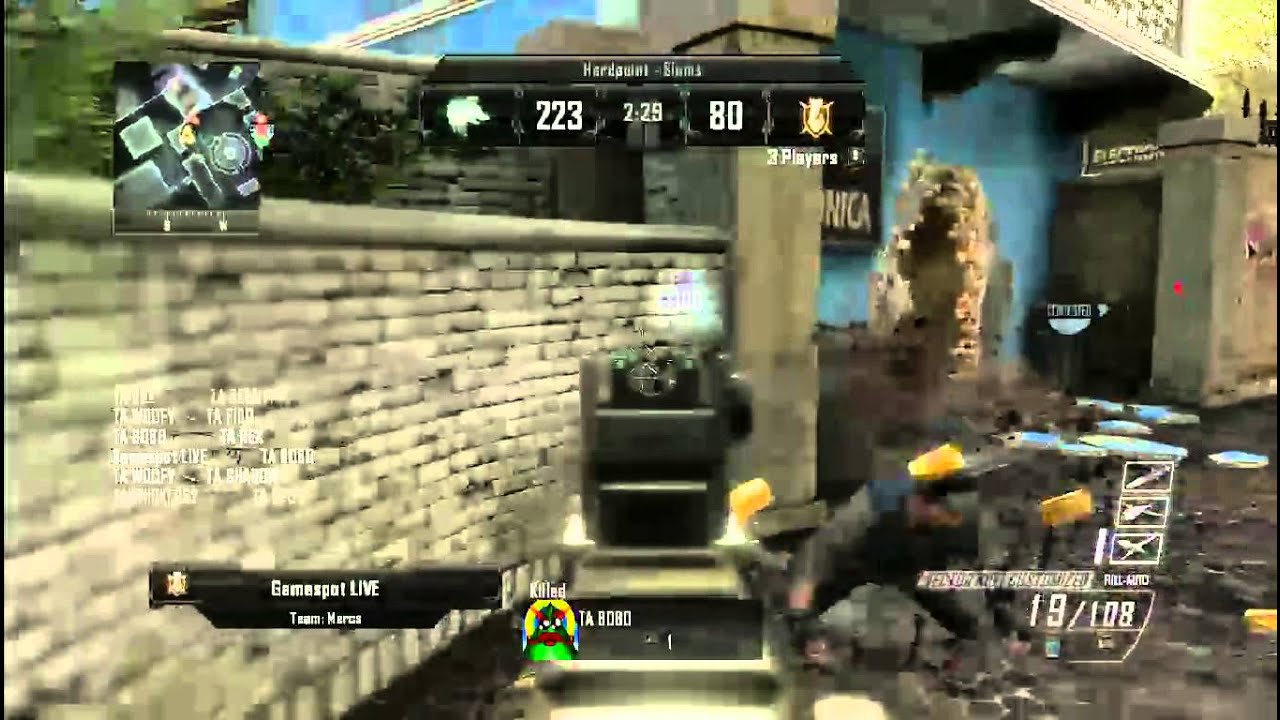 Black Ops 2 - Multiplayer - Hardpoint - Slums - YouTube