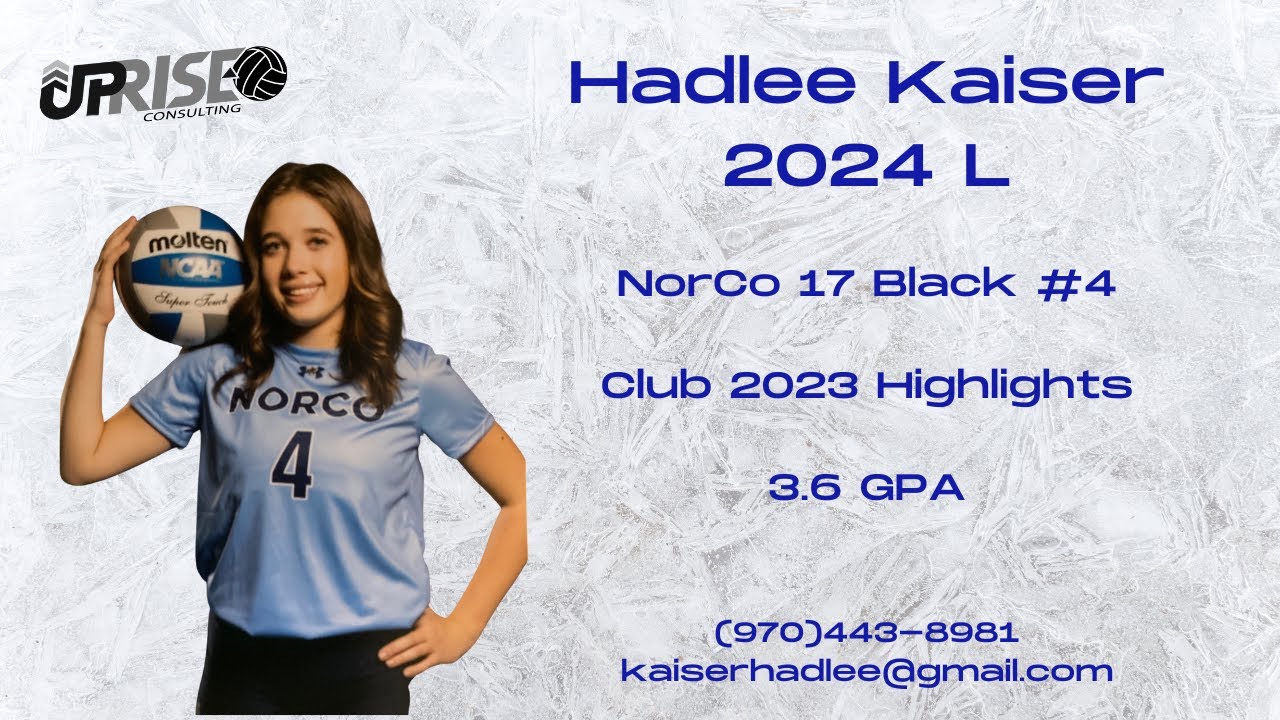 Hadlee Kaiser 2024 L NorCo Highlights - YouTube