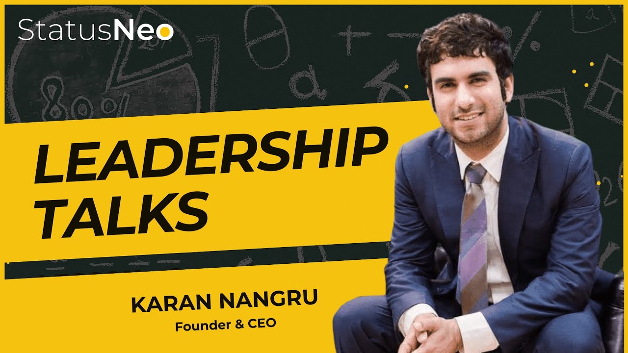 Decoding the Future:Join Karan Nangru Founder & CEO on a Journey through StatusNeo's Tech ...